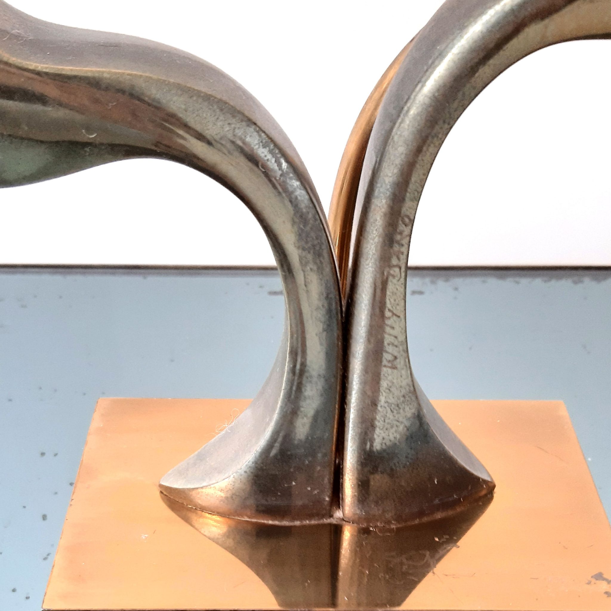 QG37 – Willy Daro Tafellamp – Gesigneerd – Hollywood Regency – Alta Design